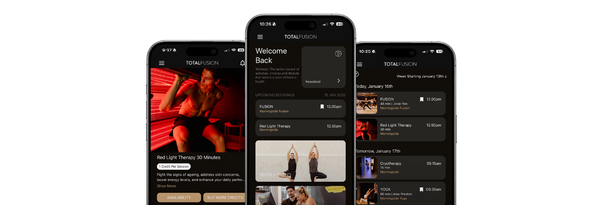TotalFusion App | Seamless Booking & Smarter Access